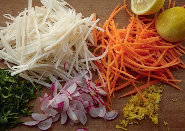 Crunchy root vegetable tabule for winter from Honey & Co: Food from the ...