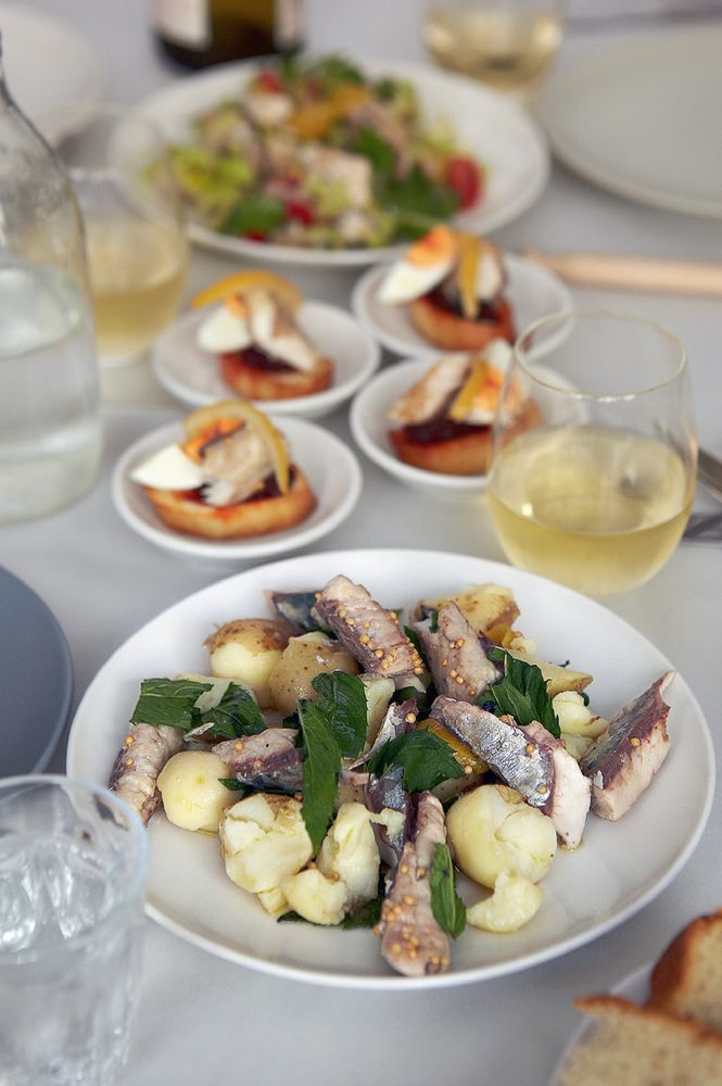 Mackerel cured in oil from Honey & Co: Food from the Middle East by ...