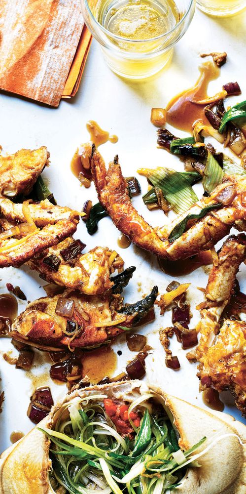 Ginger & Spring Onion Crab from Hong Kong Diner: Recipes for Baos ...