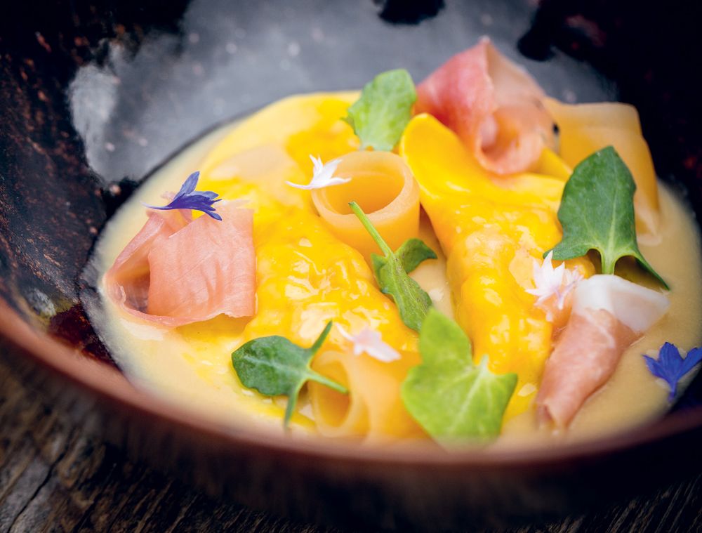 Lobster Ravioli/Shellfish Bisque from Hook Line Sinker: A seafood ...