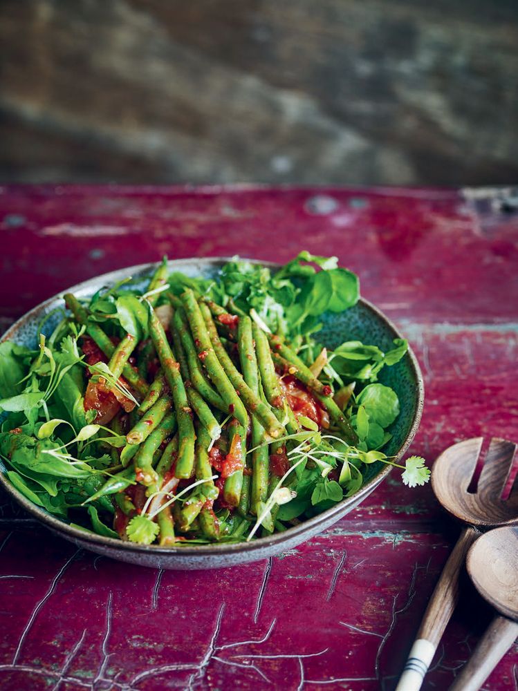 Smoky Sumac Green Beans from Happy Vegan Food: Fast, Fresh, Simple ...