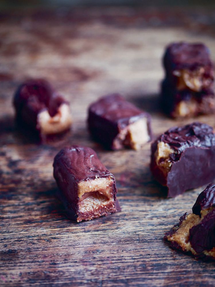 Chewy Chocolate Bars from Happy Vegan Food: Fast, Fresh, Simple Vegan ...