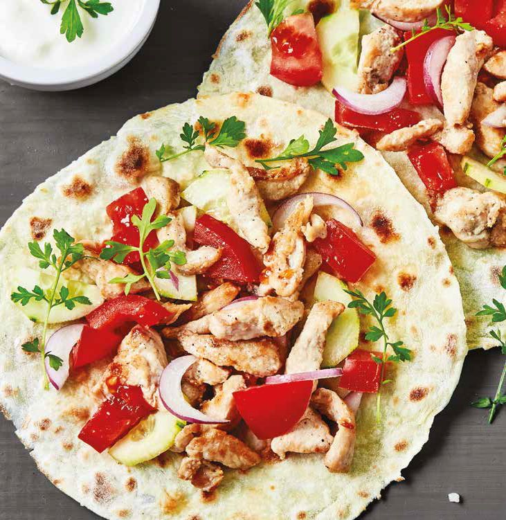 Chicken Shawarma Flatbread from The Healthcare Chef's Knowledge by The ...