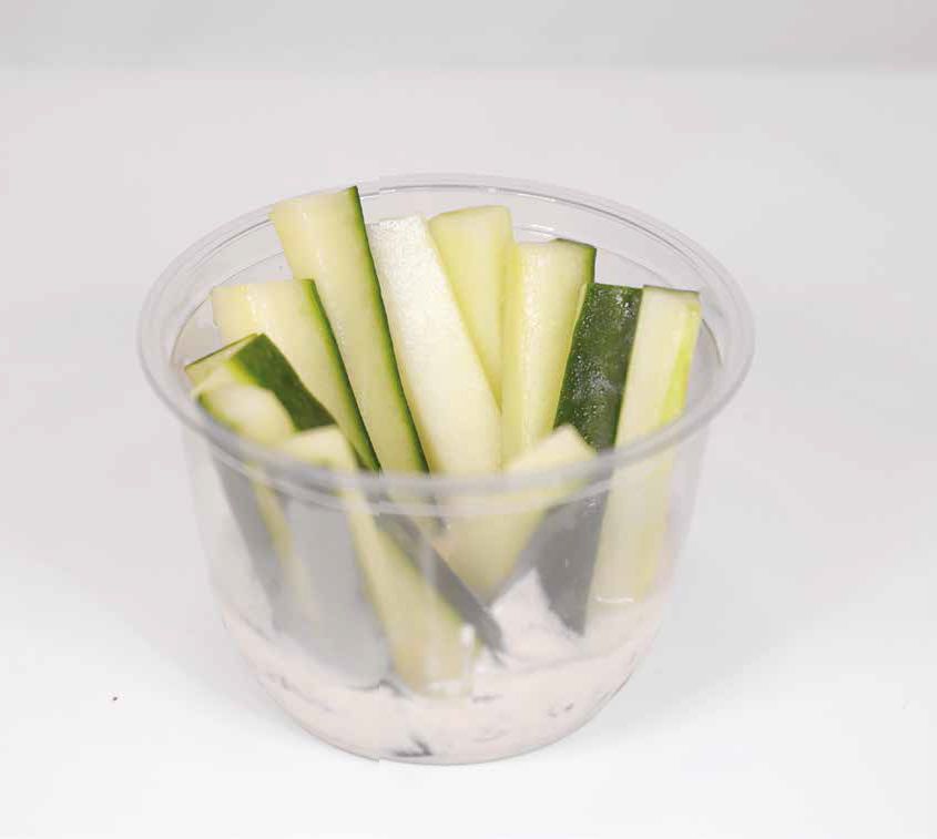 Cucumber Stick and Rait Snack Pot from The Healthcare Chef's Knowledge ...