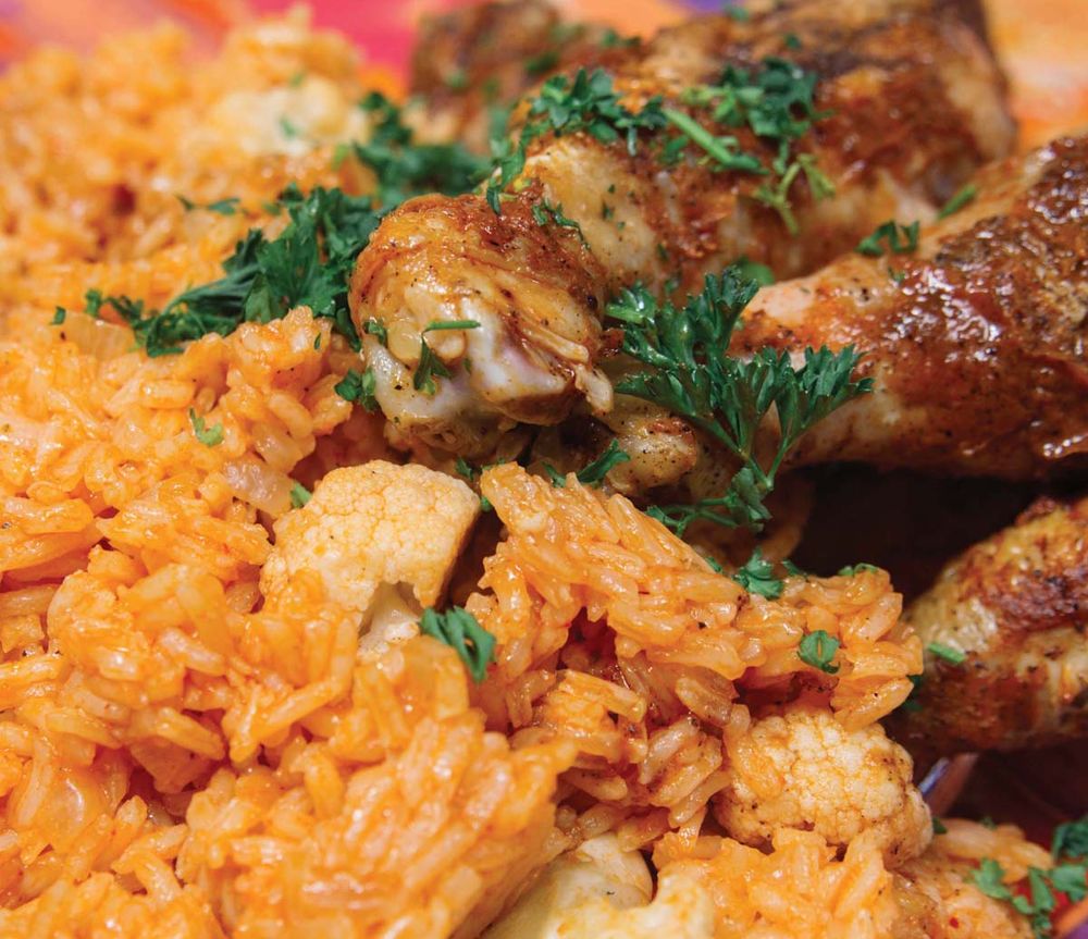 Jollof Rice with Chicken from The Healthy Teen Cookbook by Remmi Smith