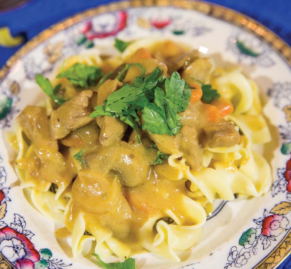 Beef Stroganoff with Buttered Noodles from The Healthy Teen Cookbook by ...