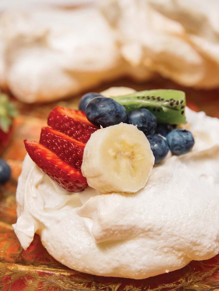 Pavlova with Kiwi and Berries from The Healthy Teen Cookbook by Remmi Smith