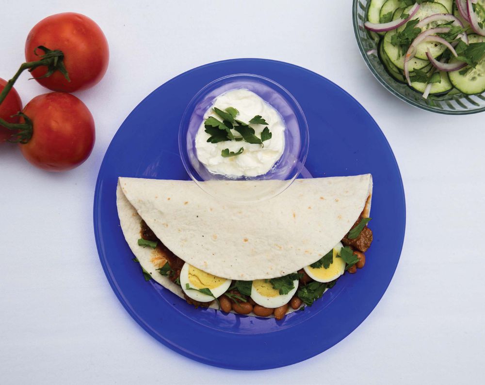 Honduran Baleadas from The Healthy Teen Cookbook by Remmi Smith