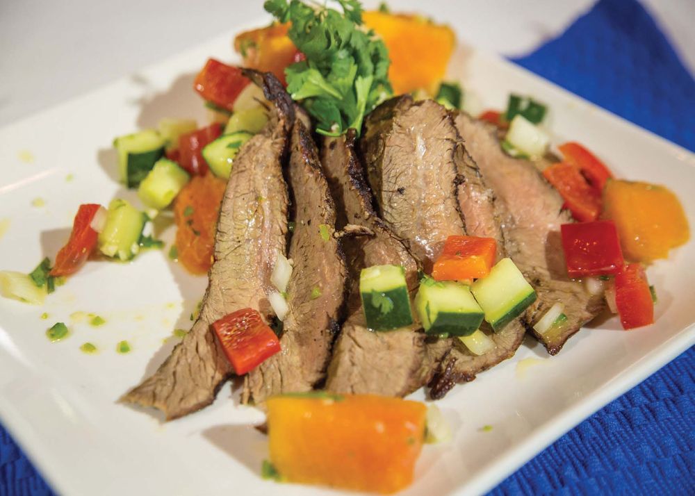 Caribbean Flank Steak from The Healthy Teen Cookbook by Remmi Smith