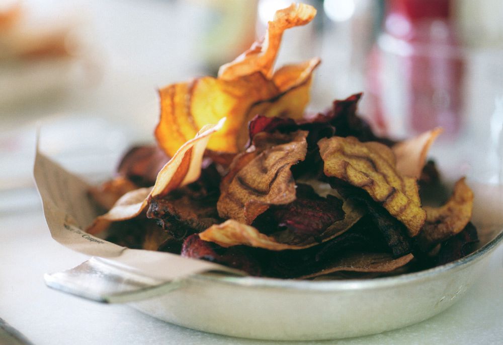 Vegetable Crisps from Hix Oyster & Chop House by Mark Hix