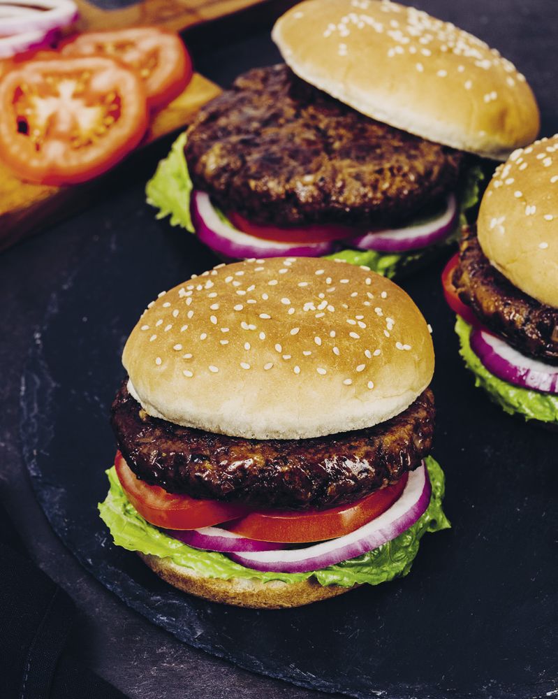 Classic Lentil Burger from I Can Cook Vegan by Isa Chandra Moskowitz