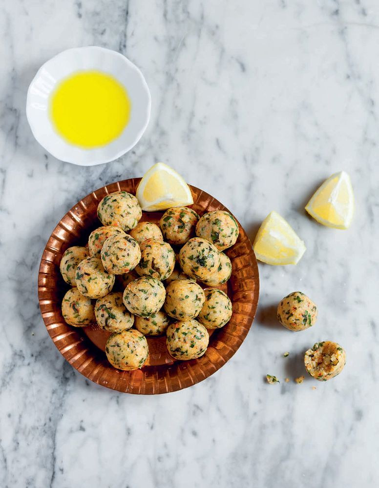 Burghul Balls from Istanbul Cult Recipes by Pomme Larmoyer