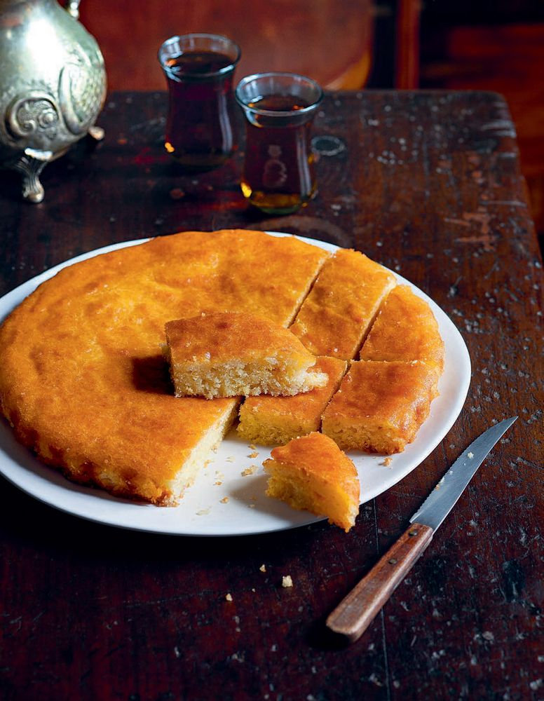 Semolina Cake from Istanbul Cult Recipes by Pomme Larmoyer
