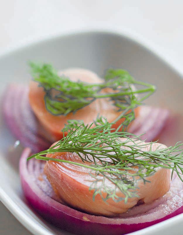 Cured Bonito from Istanbul Cult Recipes by Pomme Larmoyer