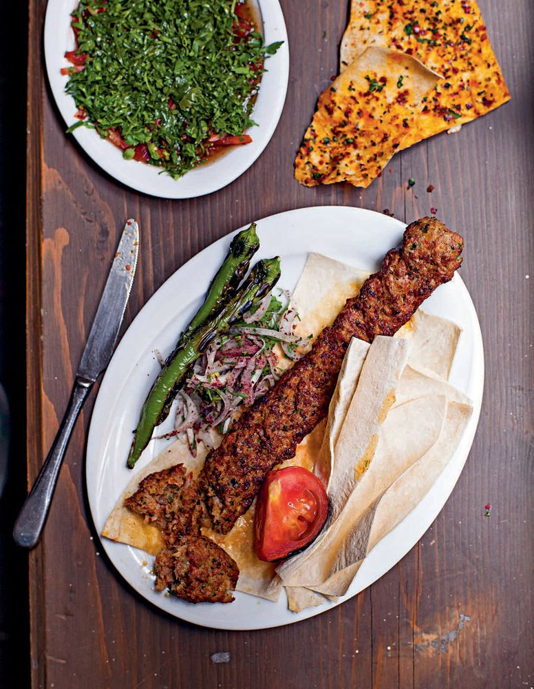 Spicy Mutton Kebabs from Istanbul Cult Recipes by Pomme Larmoyer