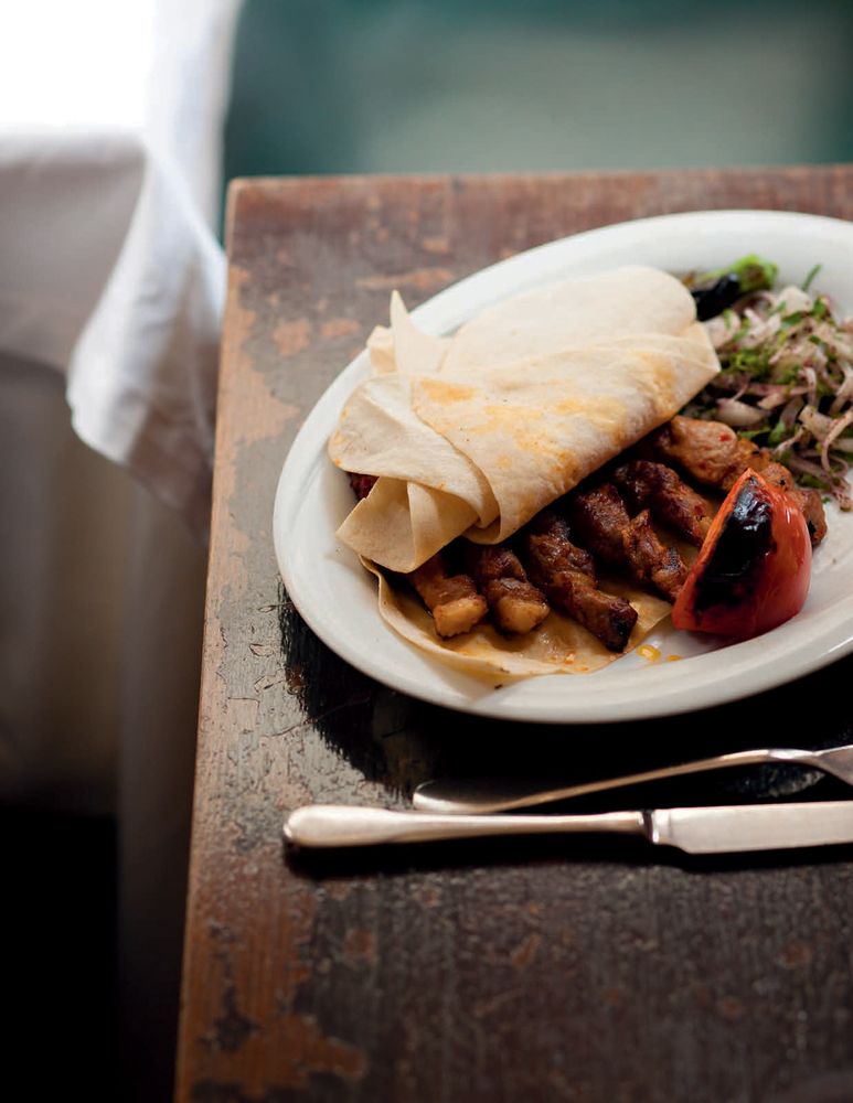 Lamb Kebabs from Istanbul Cult Recipes by Pomme Larmoyer