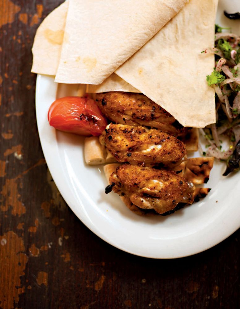 Chicken Wings from Istanbul Cult Recipes by Pomme Larmoyer