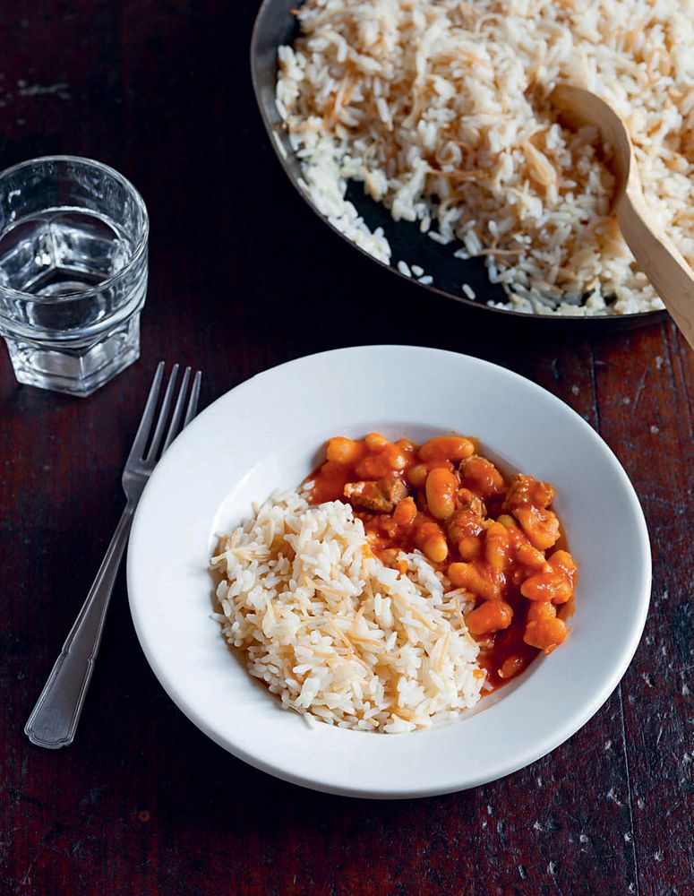 Rice Pilav and Rice with Vermicelli from Istanbul Cult Recipes by Pomme ...