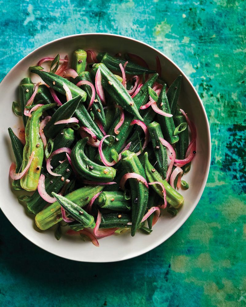 Okra Salad from Islas: A Celebration of Tropical Cooking - 125 Recipes ...
