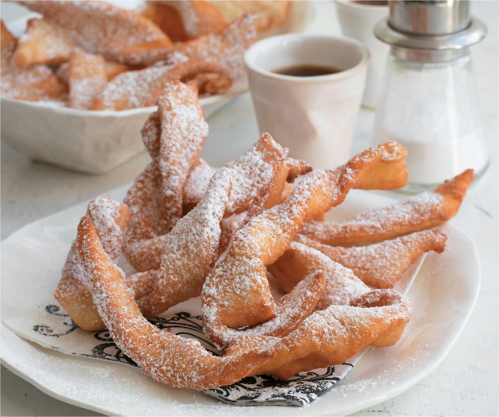 Frappe from The Italian Regional Cookbook by Valentina Harris