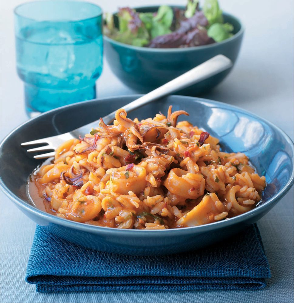 Risotto con Le Seppie from The Italian Regional Cookbook by Valentina ...