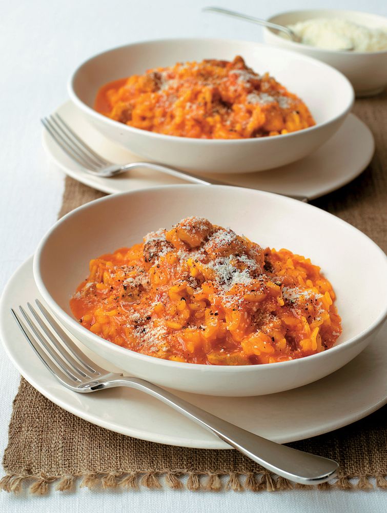 Risotto Sardo allo Zafferano from The Italian Regional Cookbook by ...