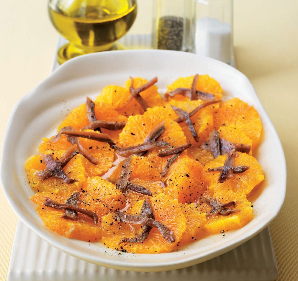 Antipasto di Arance from The Italian Regional Cookbook by Valentina Harris
