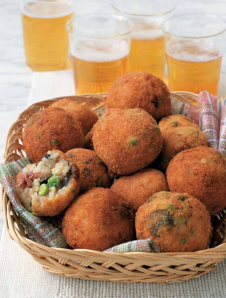 Arancini di Riso from The Italian Regional Cookbook by Valentina Harris