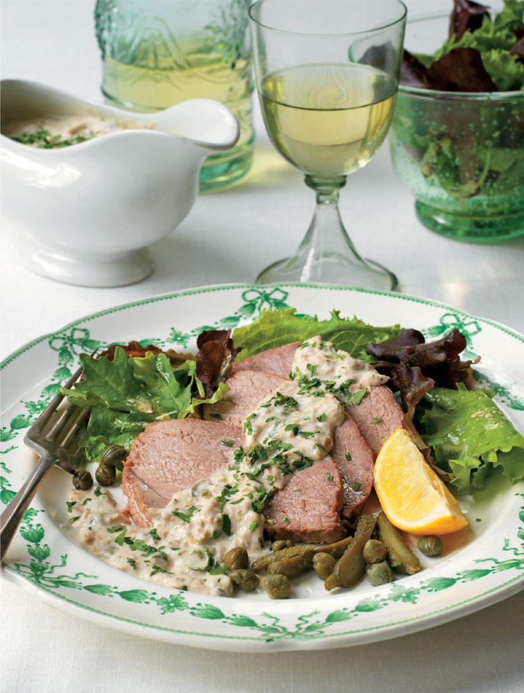 Vitello Tonnato from The Italian Regional Cookbook by Valentina Harris