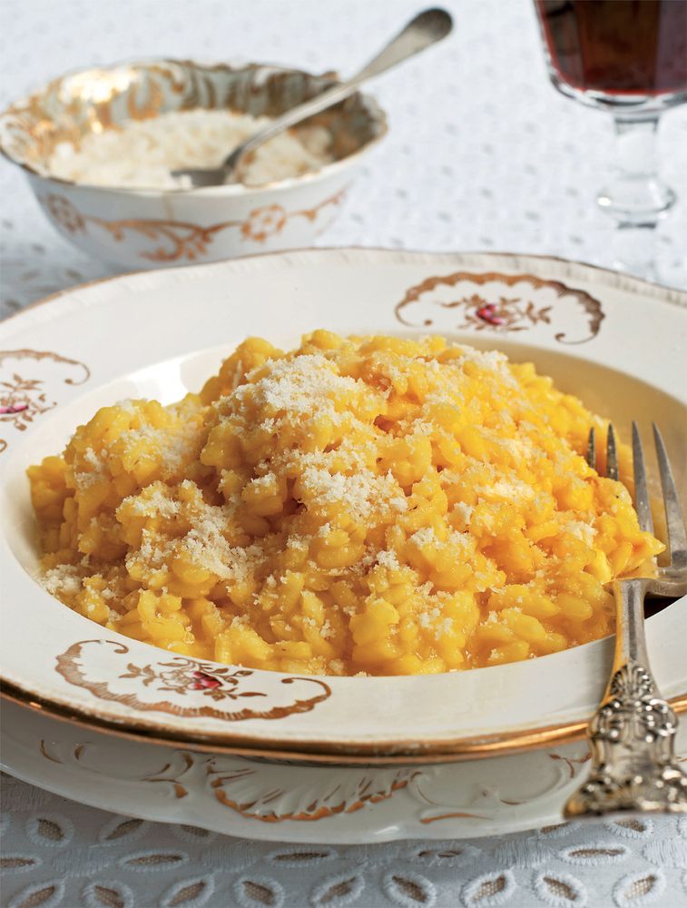 Risotto alla Milanese Classico from The Italian Regional Cookbook by ...