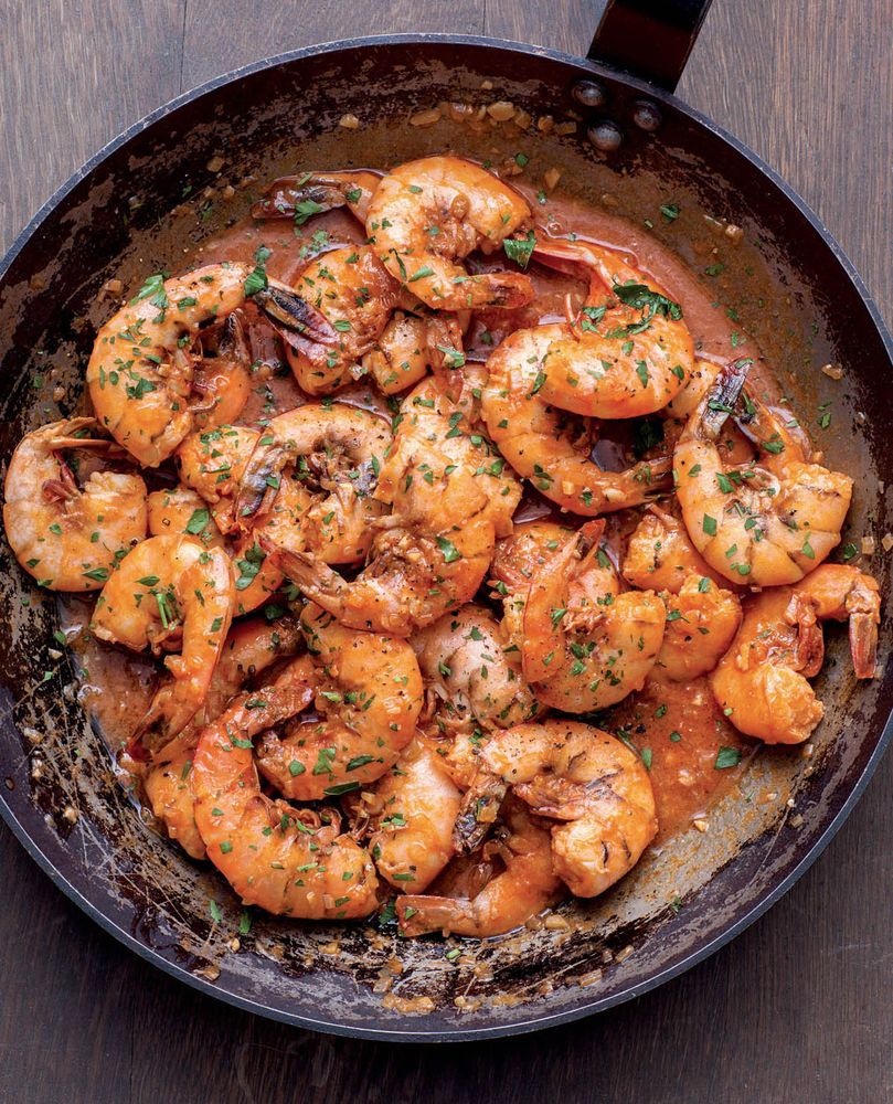 Shrimp Buzara-Style from Italian Comfort Food by The Editors of Saveur