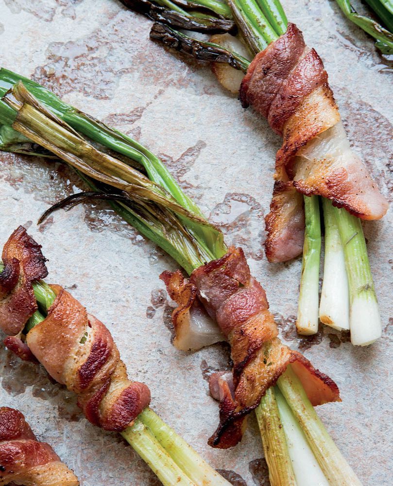 Pancetta-Wrapped Scallions from Italian Comfort Food by The Editors of ...