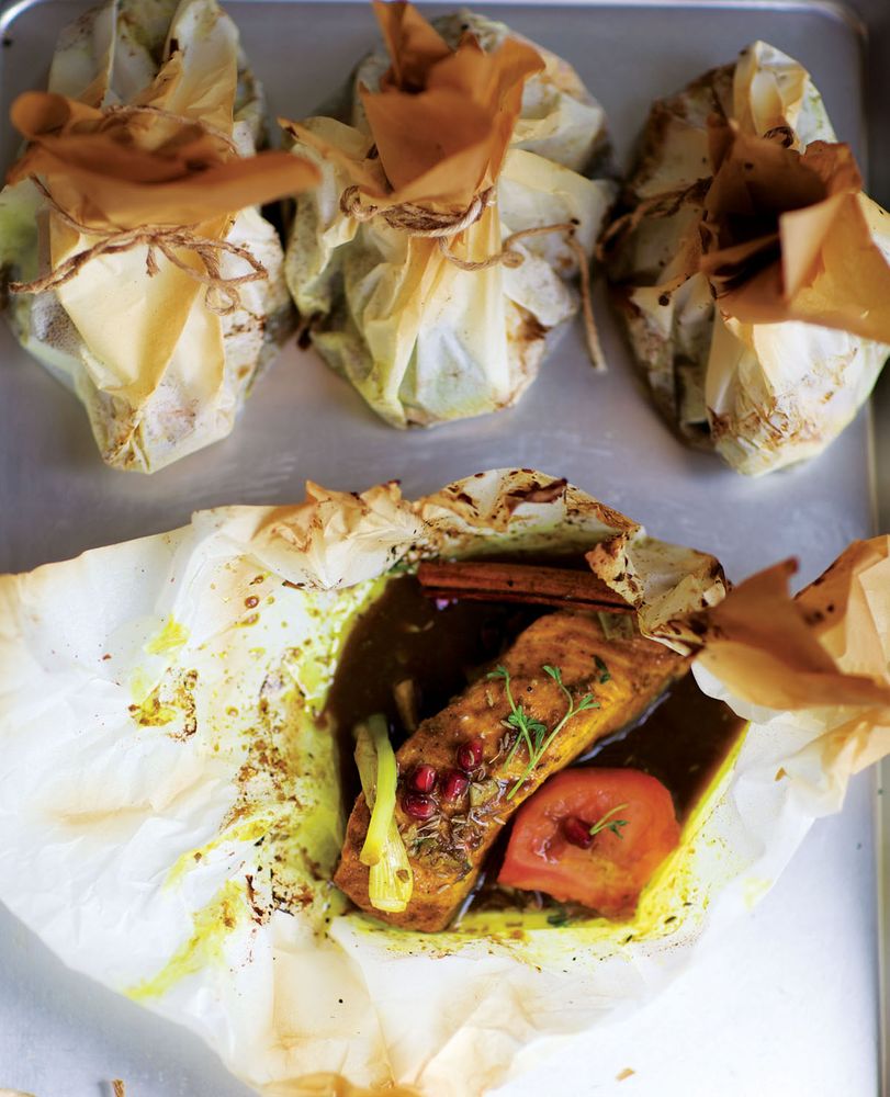 Fish with Verjuice + Pomegranate from Joon: Persian Cooking Made Simple ...