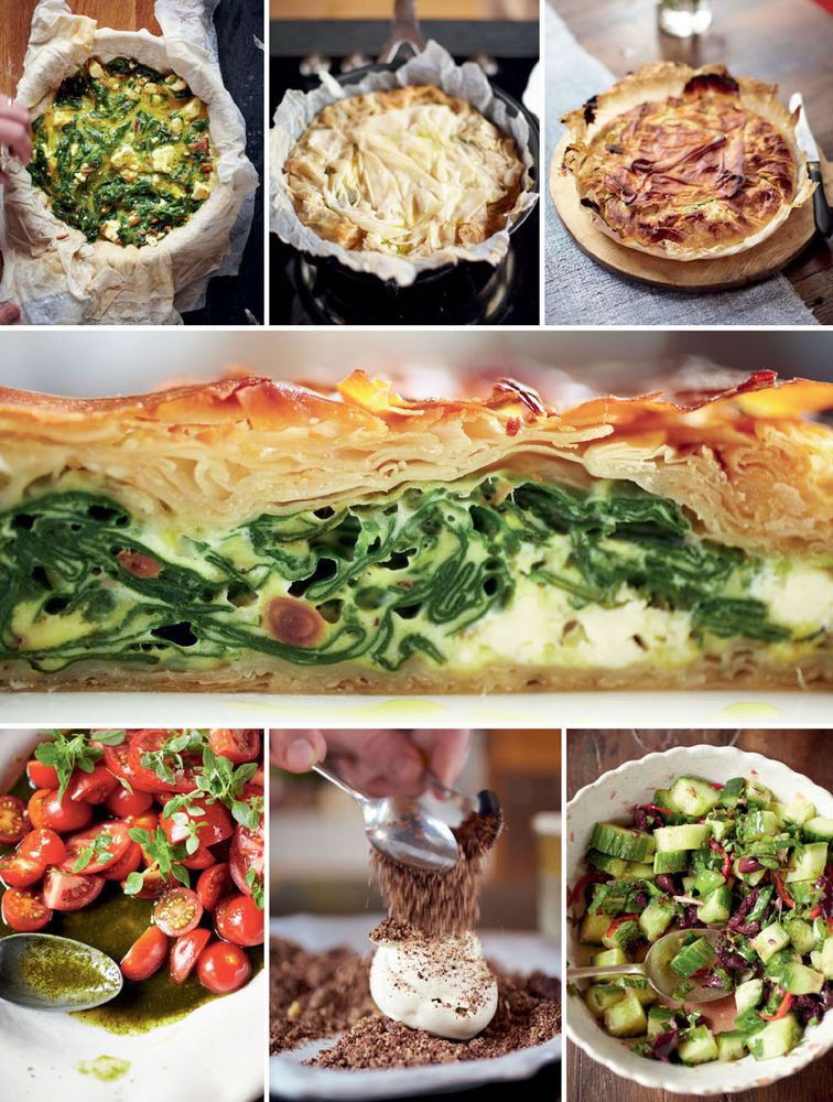 Tomato Soup Chunky Croutons Crunchy Veg & Guacamole Sticky Prune Sponge ...