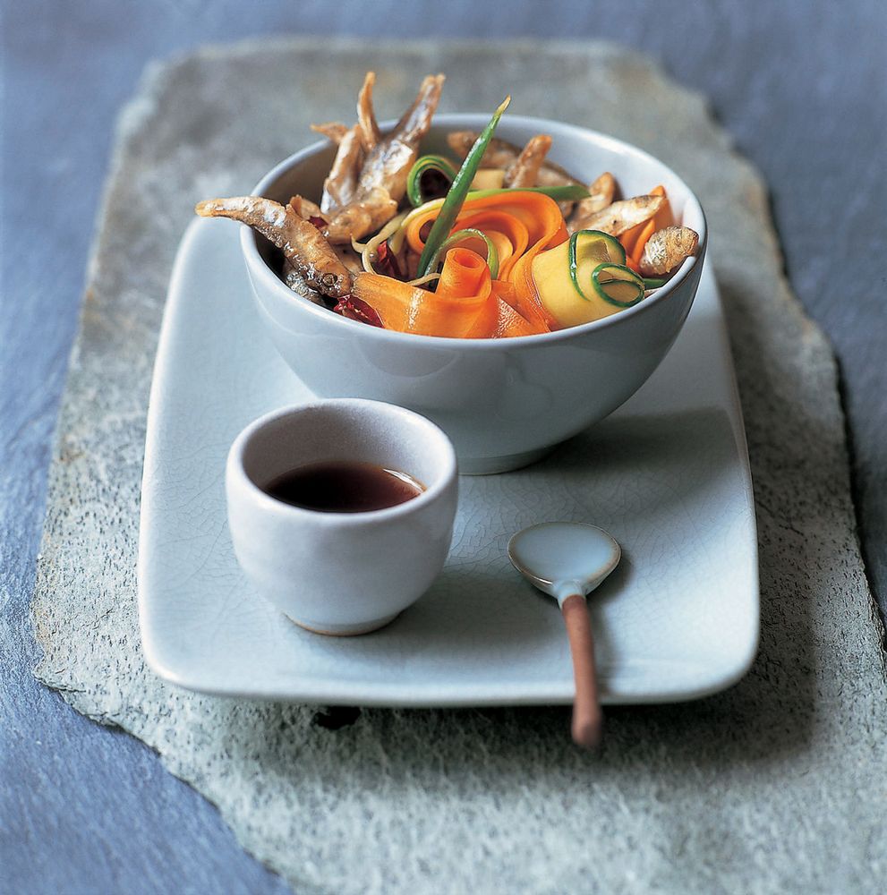 Deep-Fried and Marinated Small Fish from The Japanese Cookbook by Emi ...