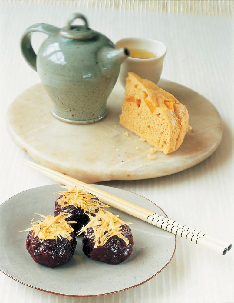 Sticky Rice Cake Wrapped Sweet Azuki Bean Paste from The Japanese ...