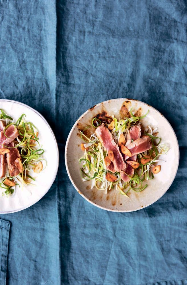 Tuna Tataki from Japanese Food Made Easy by Aya Nishimura