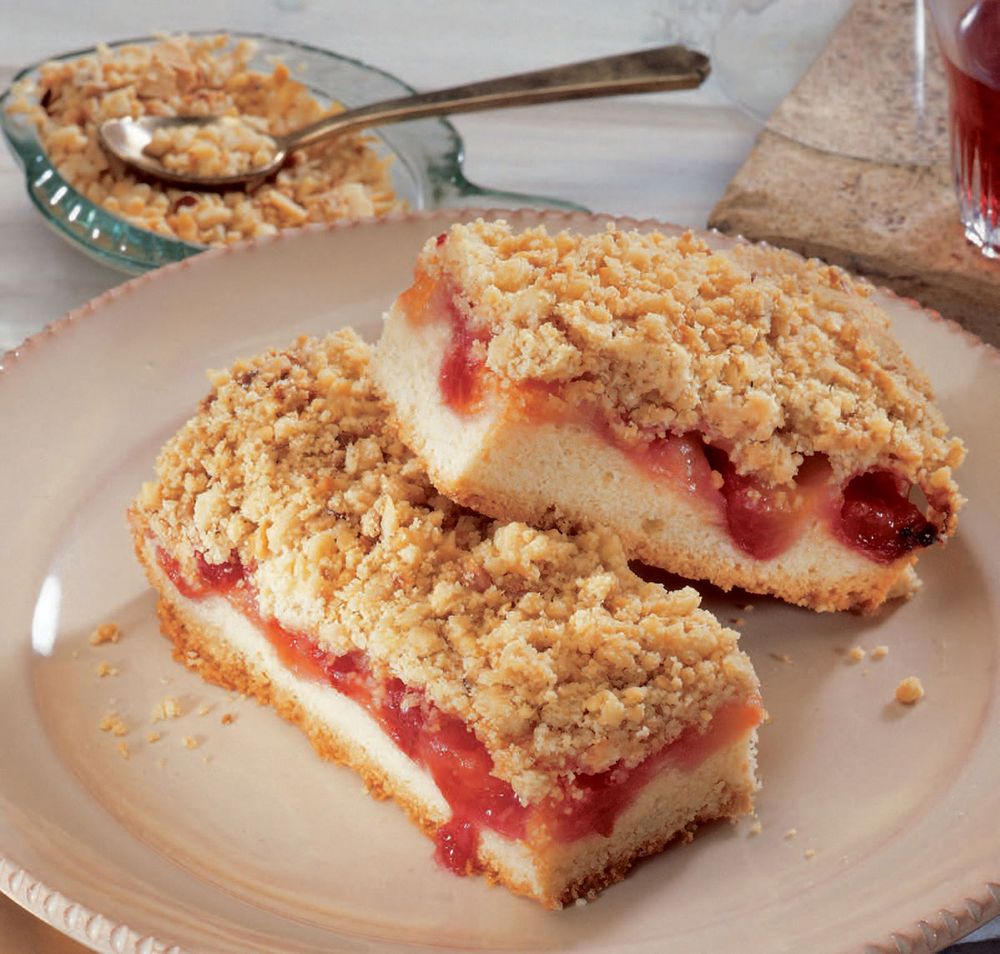 Plum Streusel Slices from The Complete Guide to Traditional Jewish ...