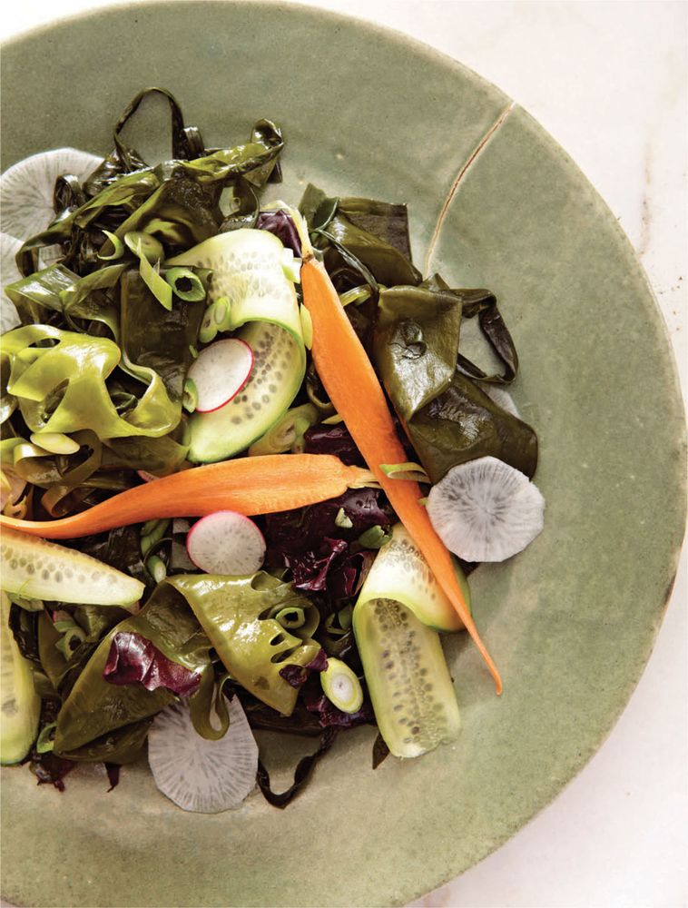 Seaweed Salad with Sesame Dressing from One Good Dish by David Tanis