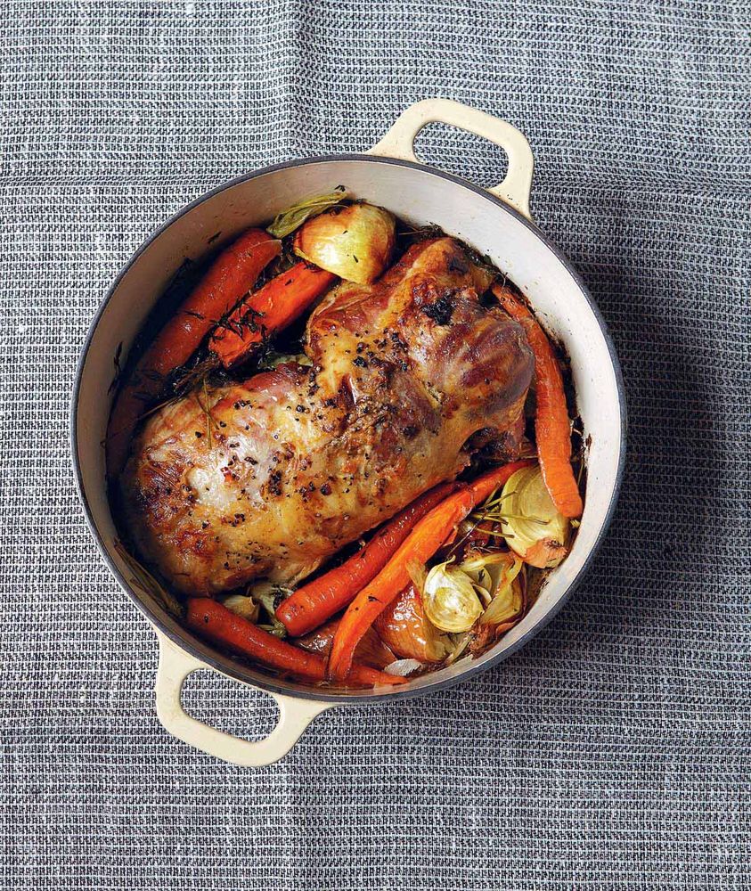 Lamb shoulder with carrots from One Knife, One Pot, One Dish by ...