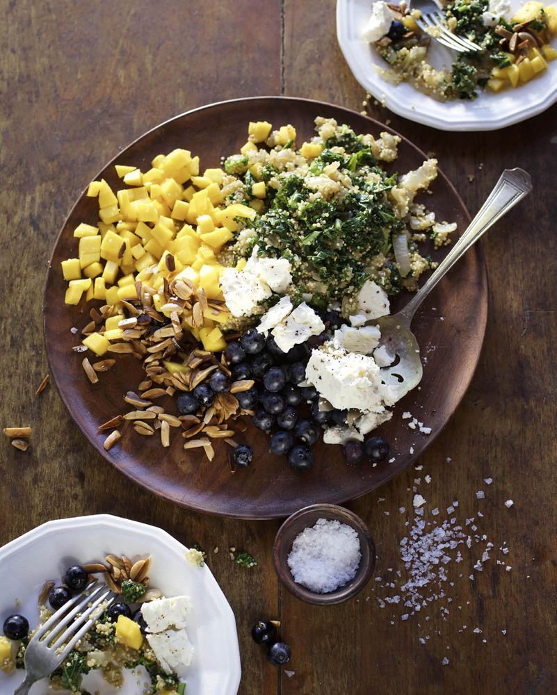 Superfood Salad from One Pan, Two Plates Vegetarian Suppers by Carla Snyder