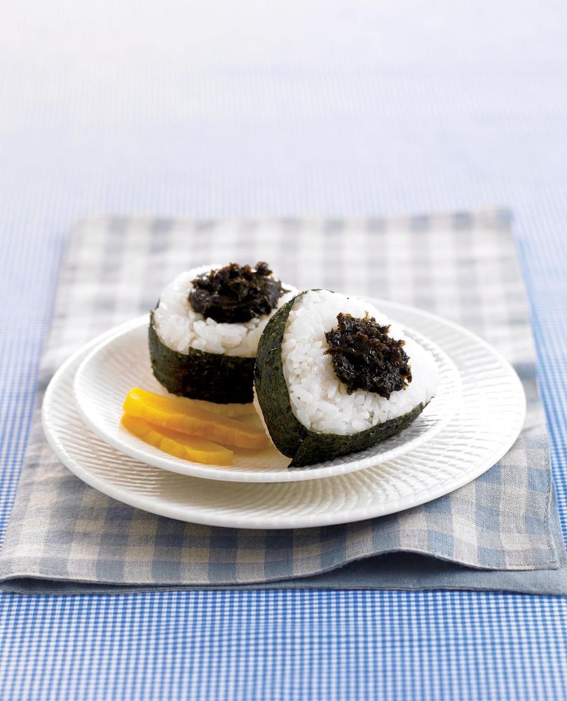 Nori Wasabi Onigiri from Onigiri: Fun and creative recipes for Japanese ...