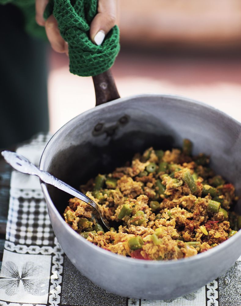 Huevos con Ejotes y Chorizo from Oaxaca: Home Cooking from the Heart of ...