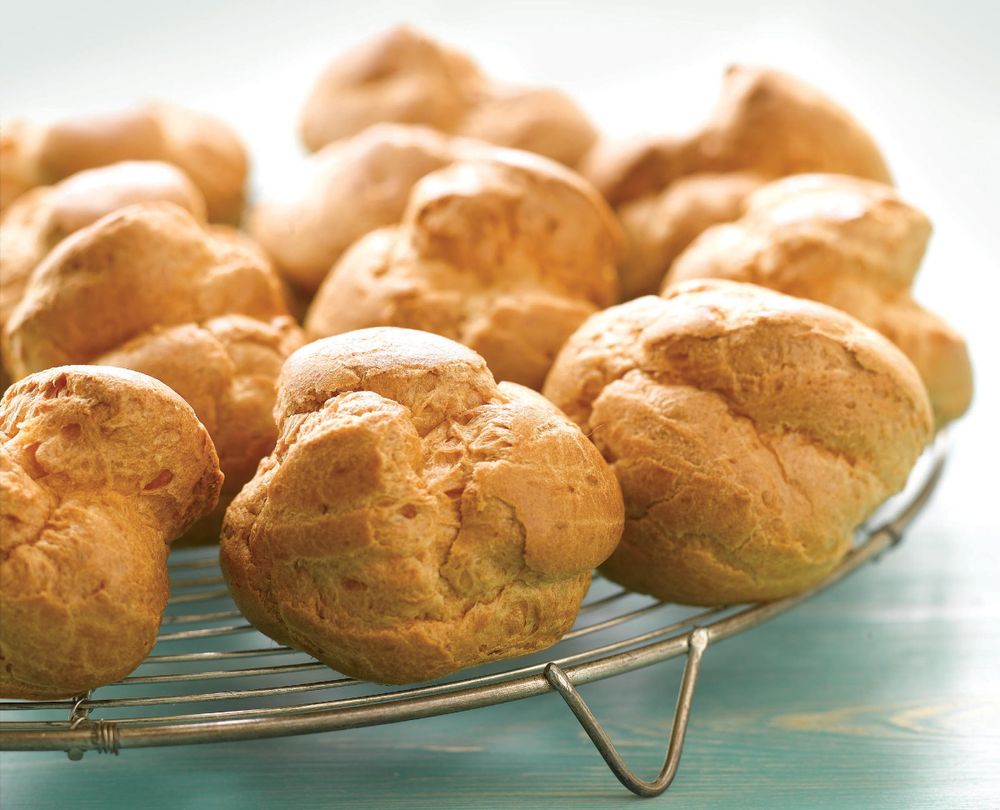 Choux Puffs from Okashi: Sweet treats made with love by Keiko Ishida