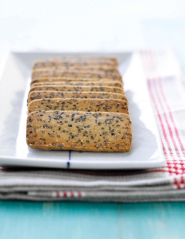 Sesame Cookies from Okashi: Sweet treats made with love by Keiko Ishida