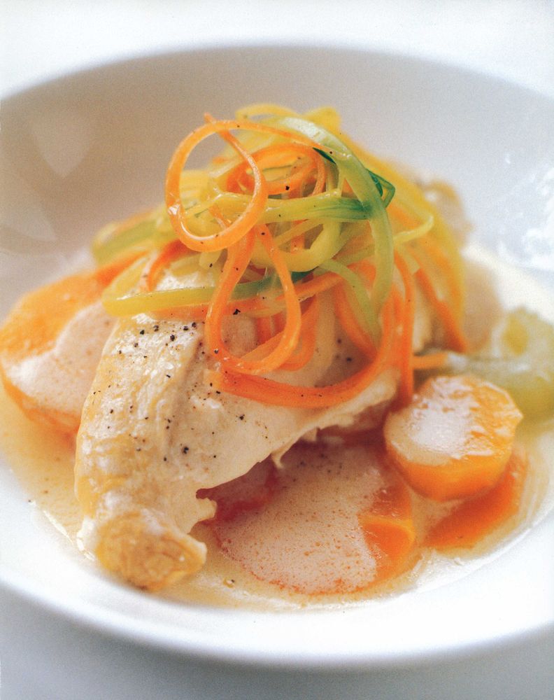 Chicken waterzooï from Old Food by Jill Dupleix