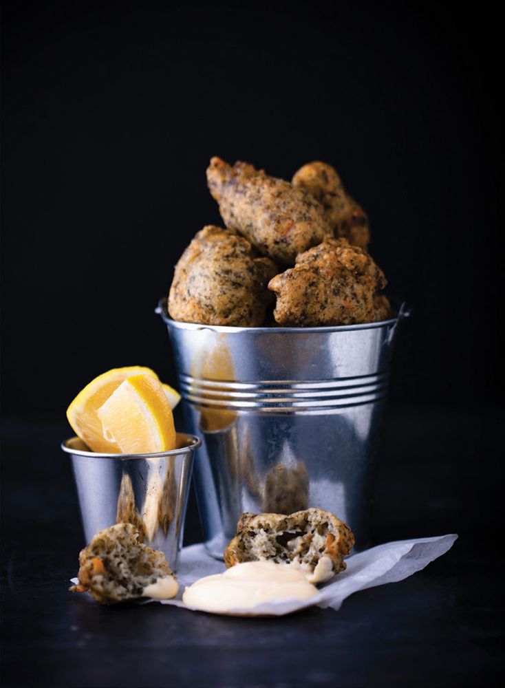 Laverbread and Cockle Fritters from For The Love Of The Sea: A cook ...