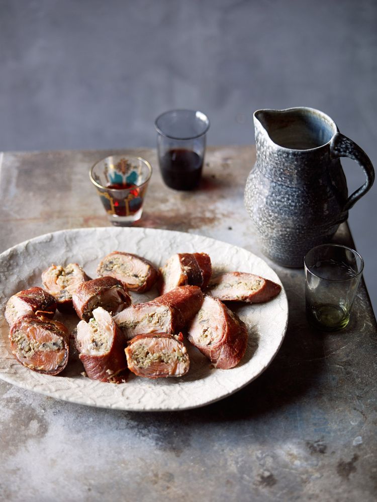 Trota Ripiena con Funghi from A Lombardian Cookbook by Alessandro ...
