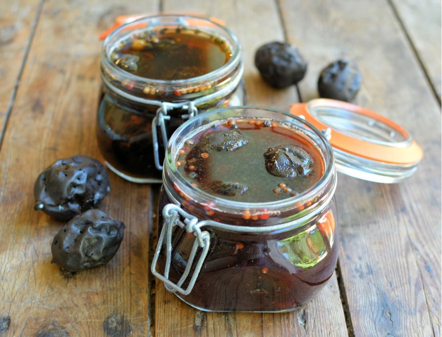 Pickled Green Walnuts from Lavender & Lovage: A Culinary Notebook of ...