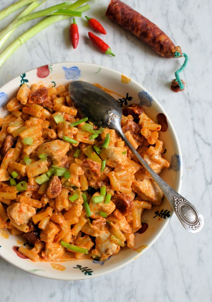Hannah’s Chilli Chicken Pasta with Chorizo from Lavender & Lovage: A ...